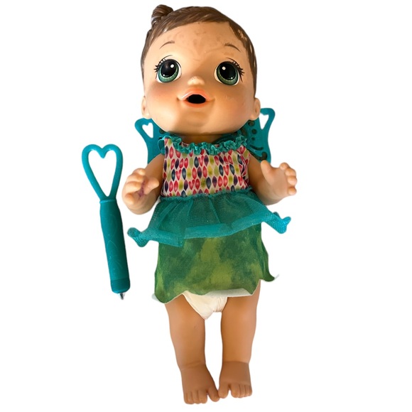 Hasbro | Toys | Hasbro Baby Alive Face Paint Fairy Doll Brunette | Poshmark